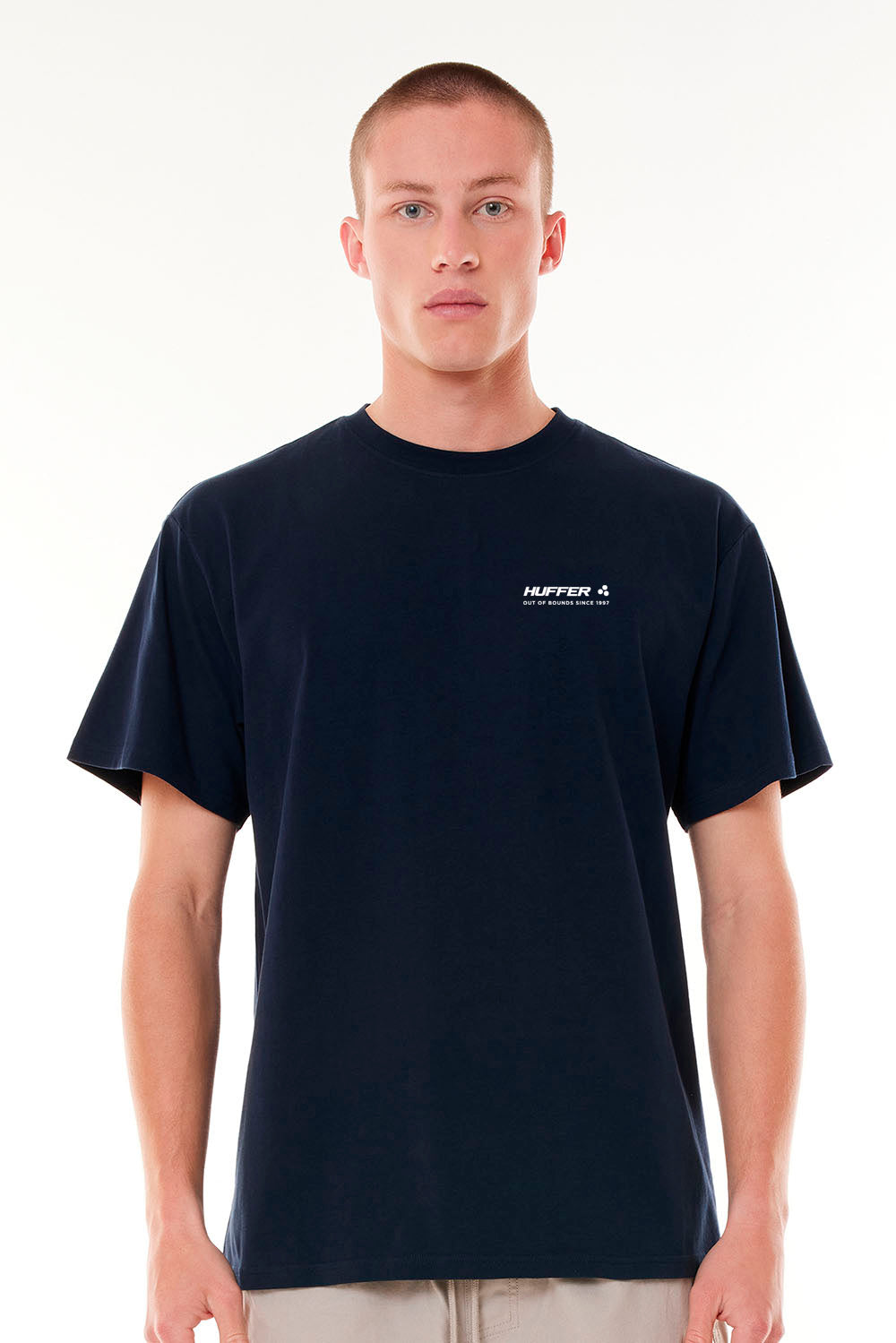 ESSENTIAL SUP TEE NAVY – Huffer