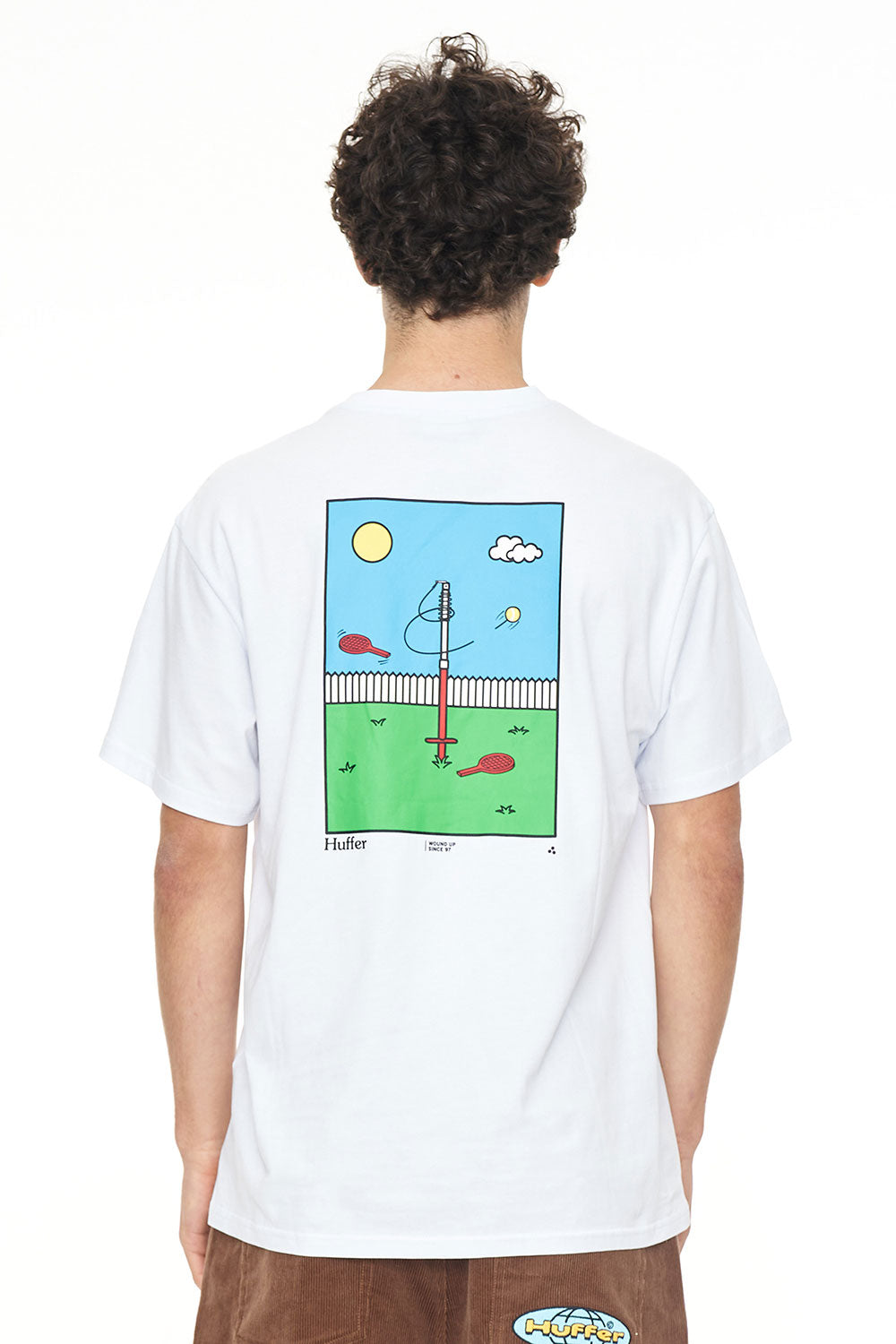 SUP TEE 190/SWINGING WHITE – Huffer