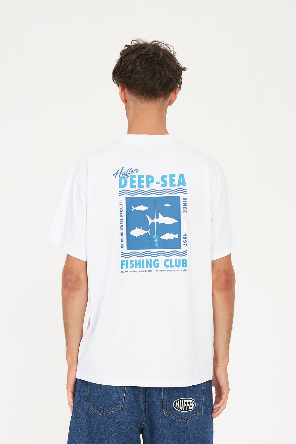 SUP TEE 190/IN THE CLUB WHITE – Huffer