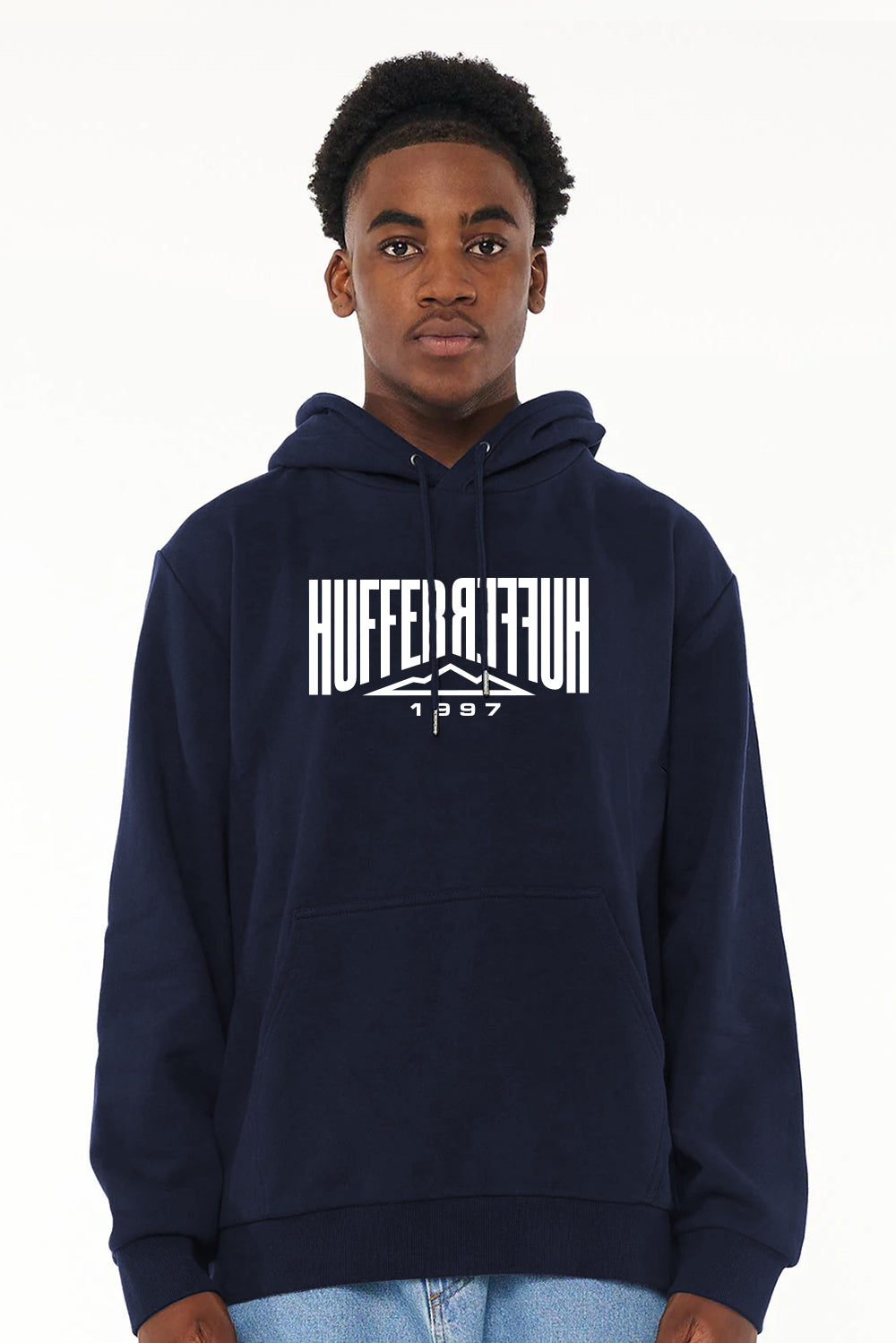 MENS TRUE HOOD/EVEREST NAVY – Huffer