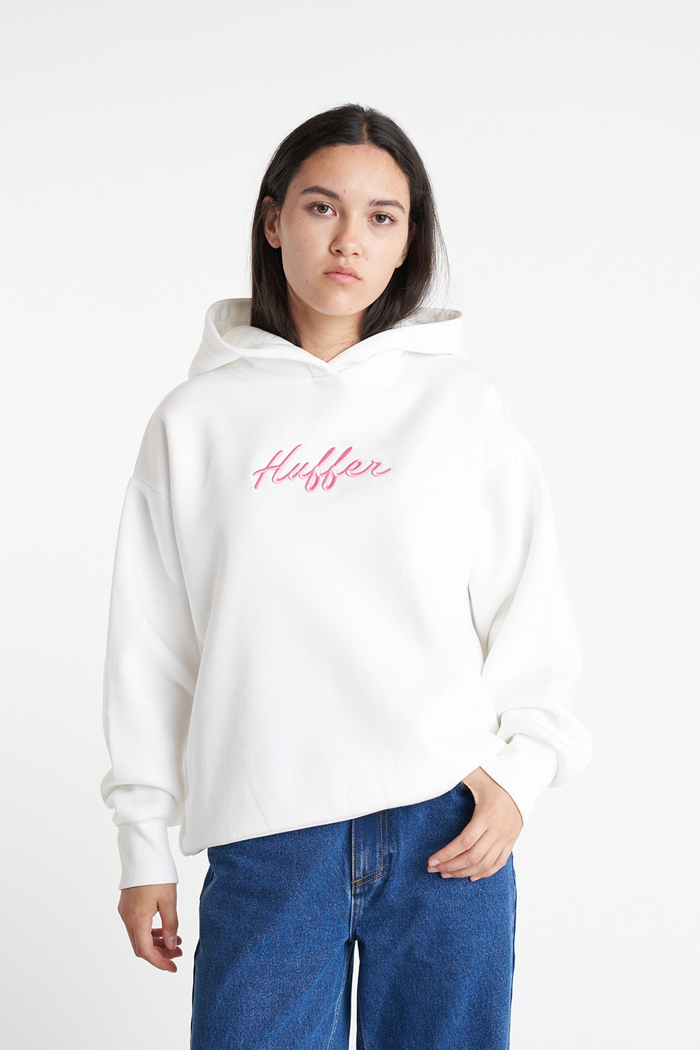 WMNS SATURDAY HOOD/GLANCE CHALK – Huffer