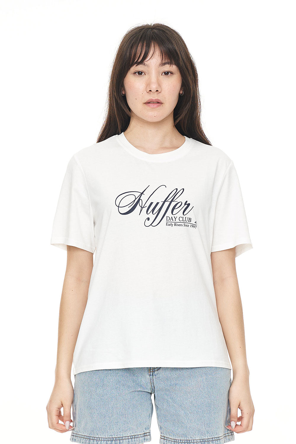 CLASSIC TEE 170/EARLY RISER CHALK – Huffer