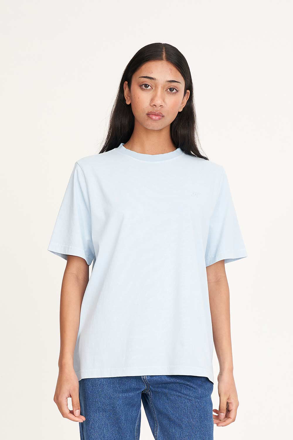 WMNS PREMIER TEE ICE BLUE – Huffer